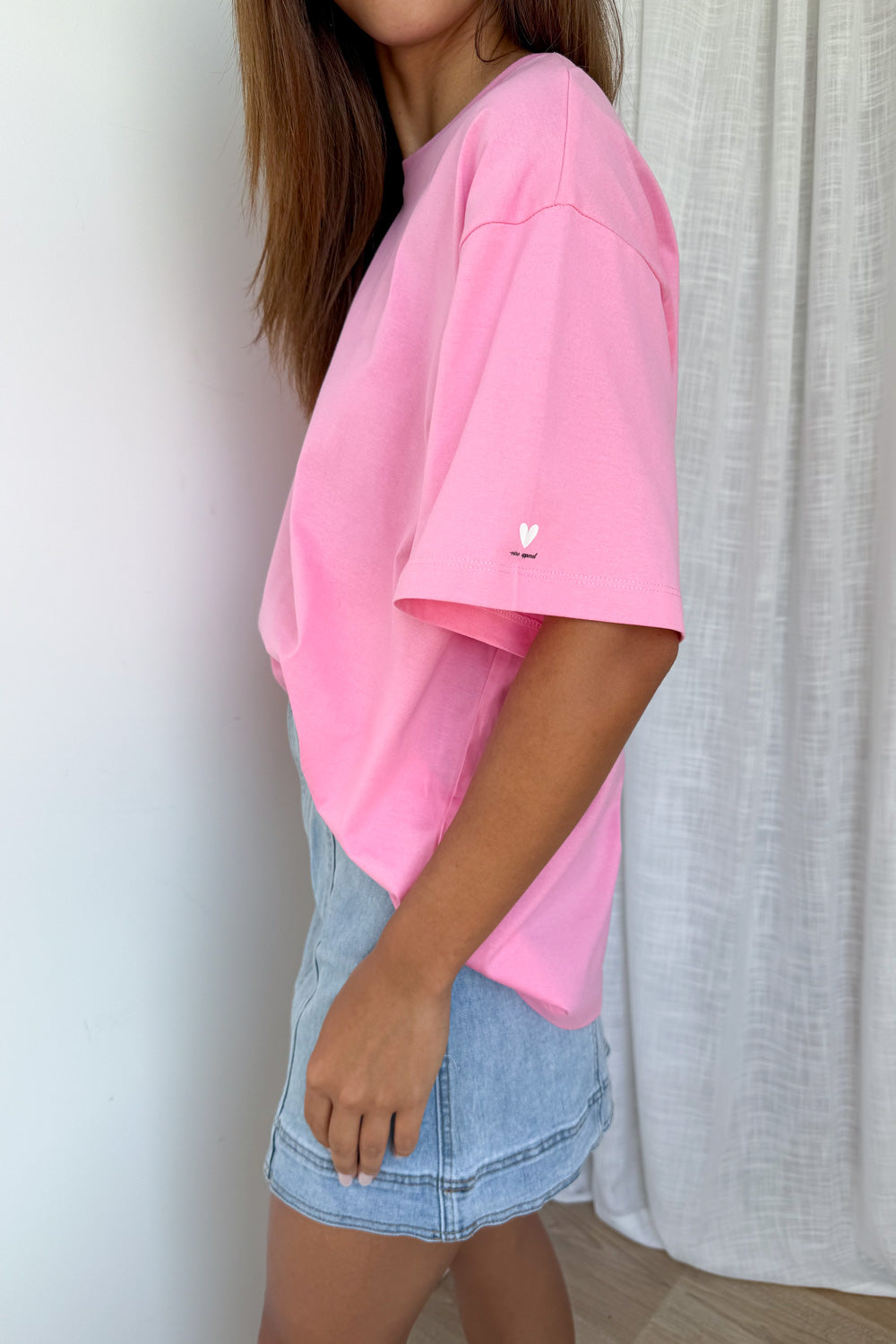 Nope Oversized Tee - Pink – Vine Apparel