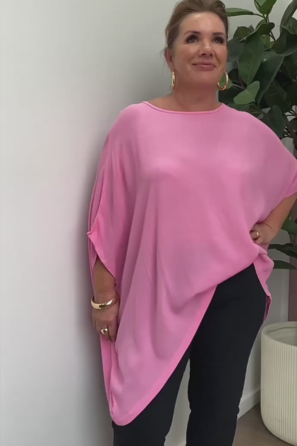 Zara Basic Drape Top – Vine Apparel